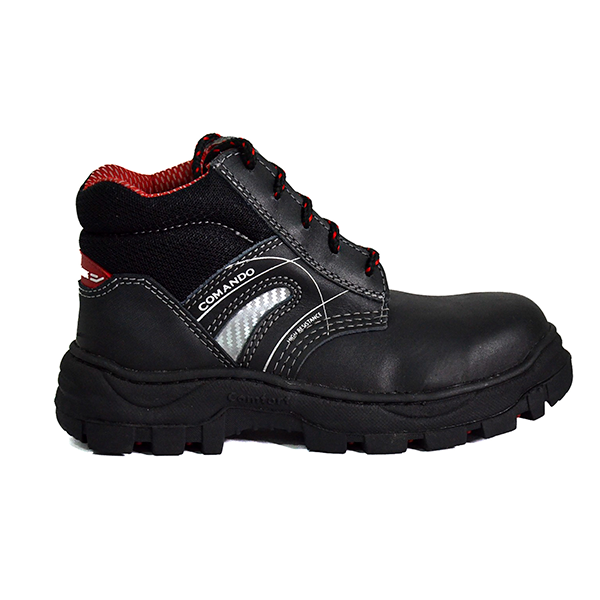 Amigo Safety :: Zapato Borceguí con Casco de Policarbonato Comando ...