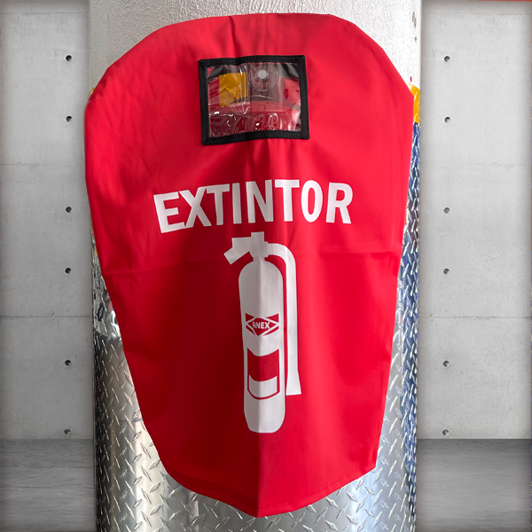 Amigo Safety :: Funda Protectora Vinilo para Extintor de 6 y 9 kg