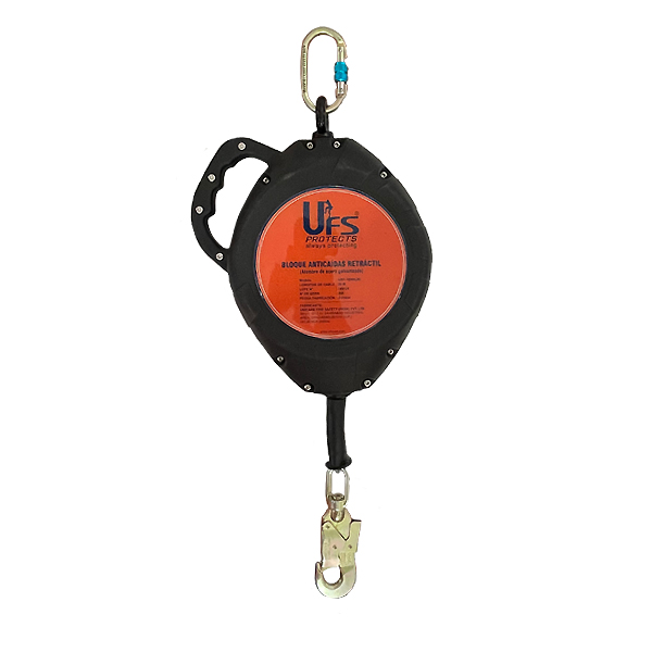 Amigo Safety :: Línea de Vida Autorretráctil con Amortiguador y Cable ...