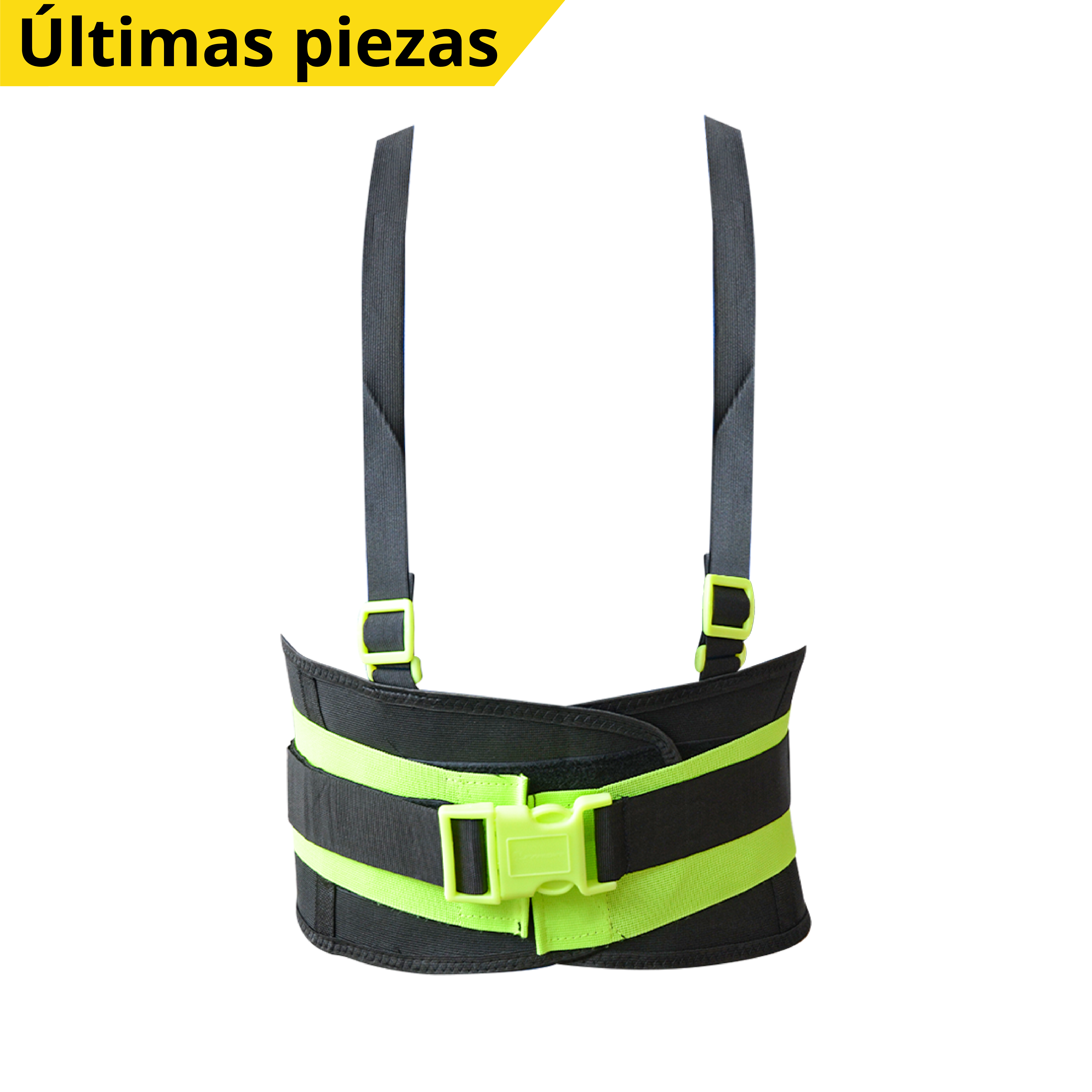 Amigo Safety :: Faja Elástica con Tirantes y Tercer Cinto Jyrsa Negro ...