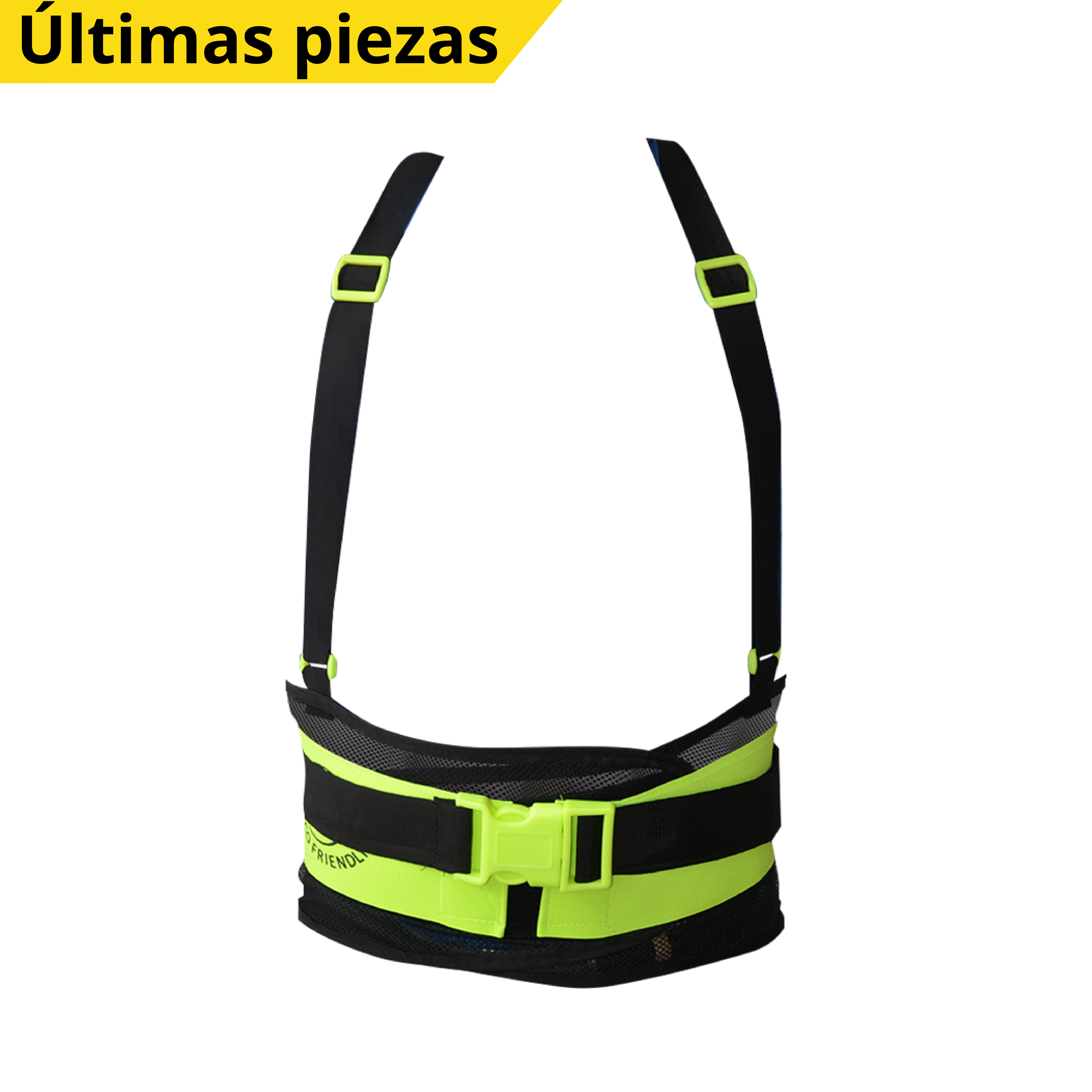 Amigo Safety :: Faja Sacrolumbar Tercer Cinto Jyrsa Negro ECO-810