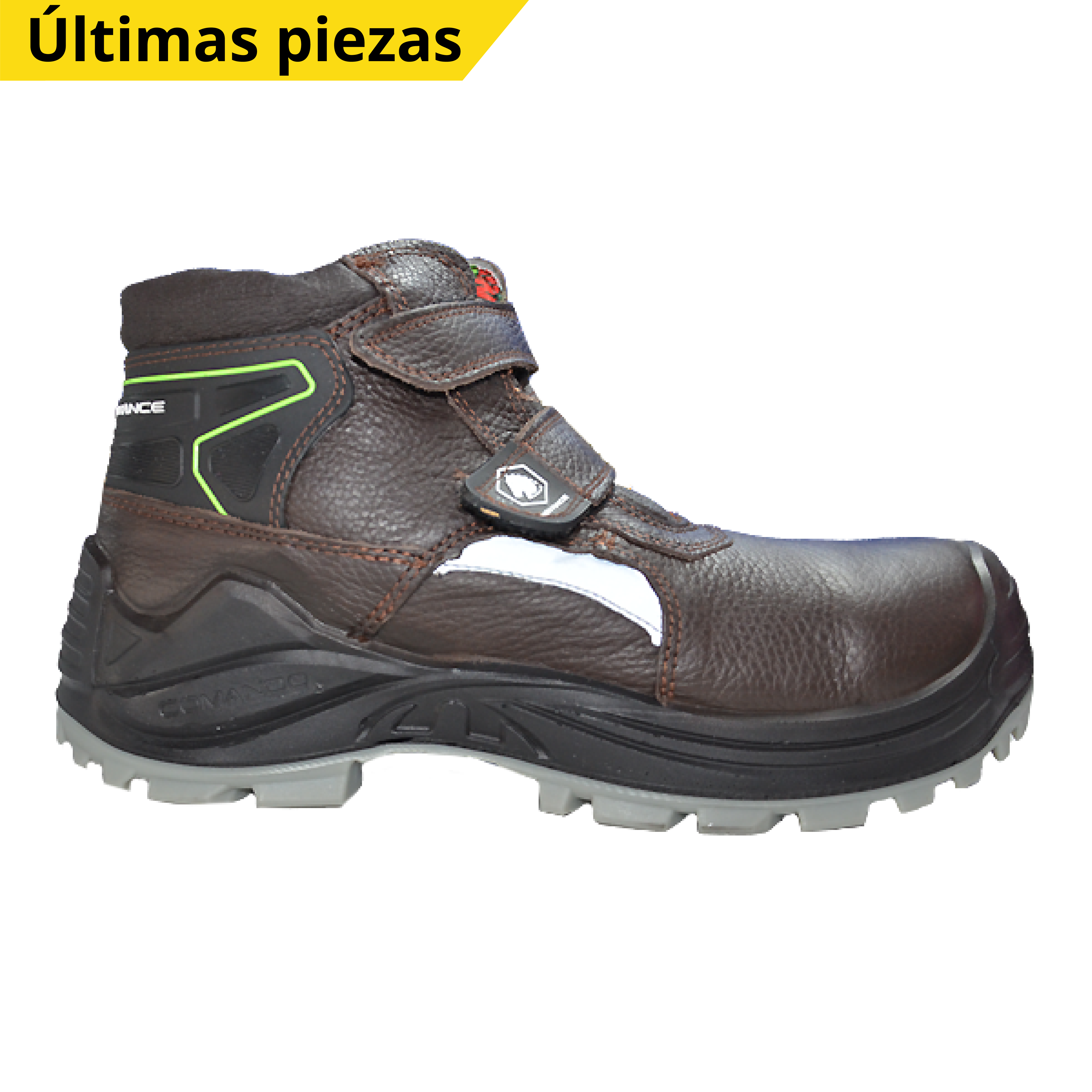 Amigo Safety :: Zapato para Diabético Comando Café 1238-PP+D+RP
