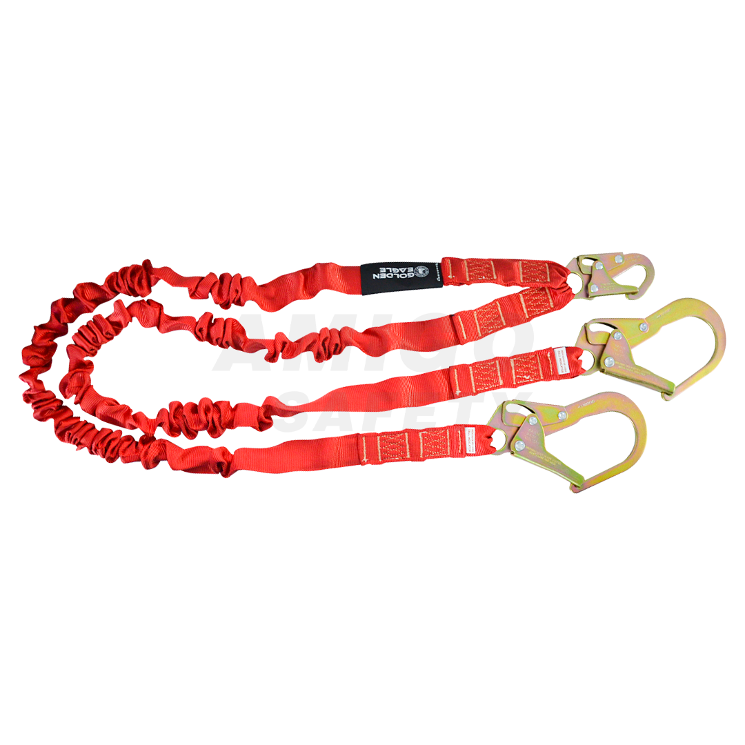 Amigo Safety :: Amortiguador Poliéster Banda Plana Doble Gancho Grande ...