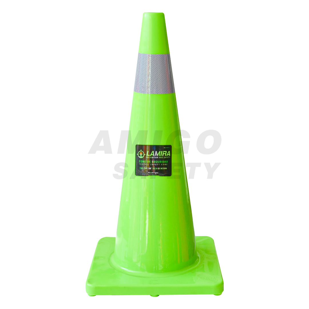 Amigo Safety :: Cono PVC Premium de Seguridad con Reflejante LAMIRA ...